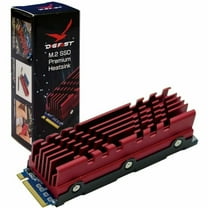 Acidalie M.2 SSD heatsink with Double Layer Aluminum and 4 Copper Heat ...