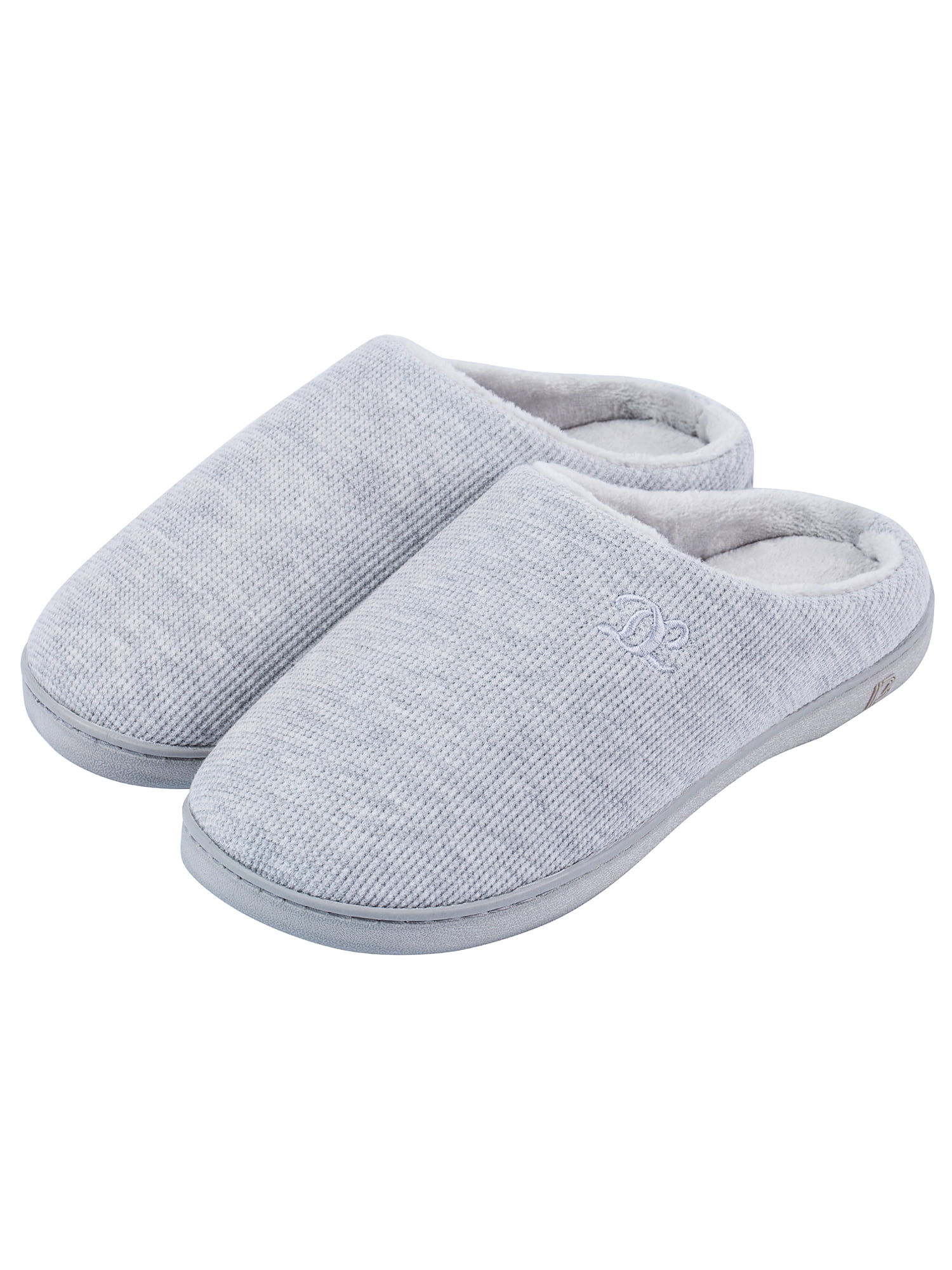 DL Womens Memory Foam House Slippers Slip On Cozy Women's Bedroom ...