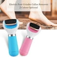 Portable Electric Foot Grinder, Battery Powered Pedicure Tool, Callus ...