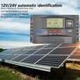 Solar Controller Solar Panels Tracking Charging 30/40/50/60/80/100A ...