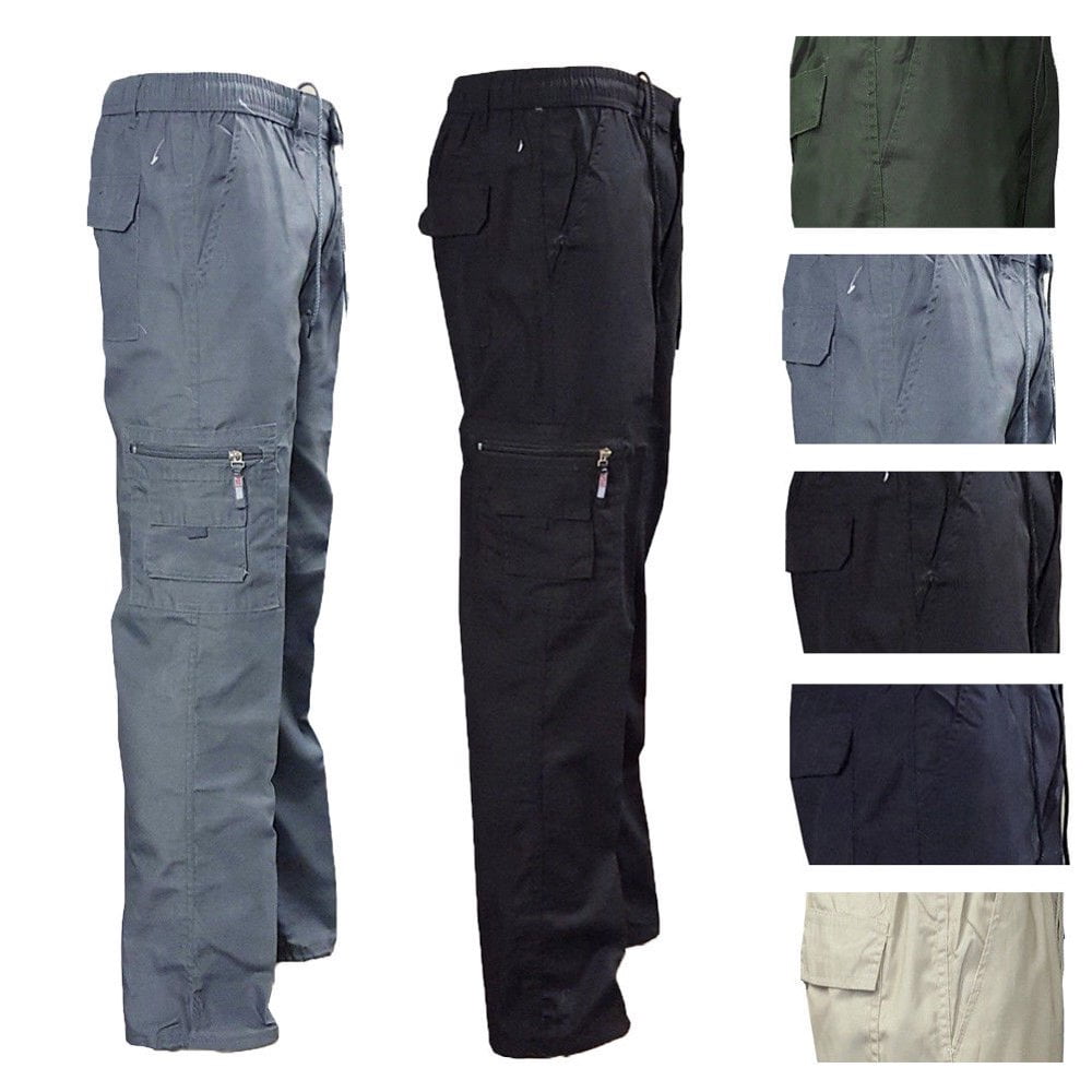 Click here for Generic Mens Casual Elasticated Waist Cargo Combat... prices