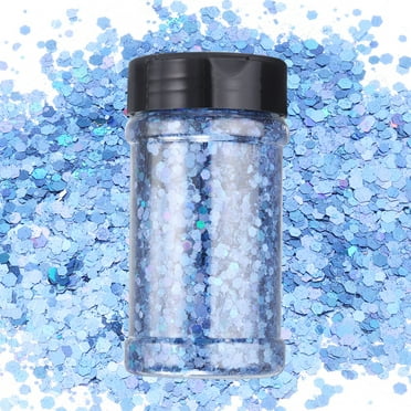 Snow White Flitter Flakes Iridescent Ice Glitter Flakes for Nail Art ...