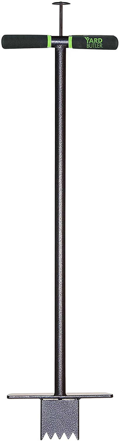 Yard Butler Sod Plugger turf cutter and grass plug tool for zoysia, St ...