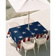 60x84 Inch Outdoor Tablecloth with Umbrella Hole Zipper Rectangle ...