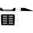 2U 19-inch Universal Server Shelf Rack Mount Vented Cantilever Center ...