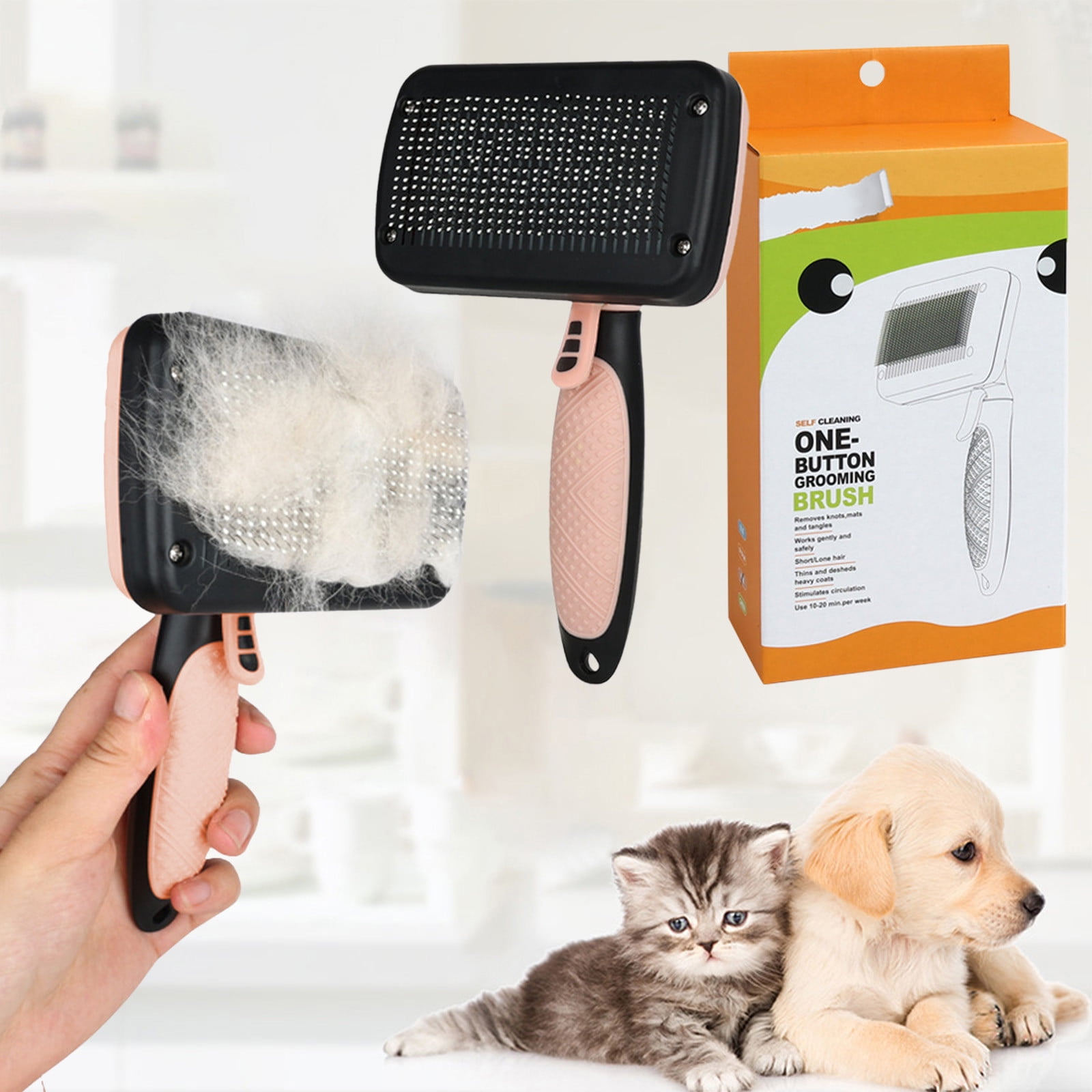 Click here for Fwttom Cat Brush For Shedding  Cat Comb Self Clean... prices