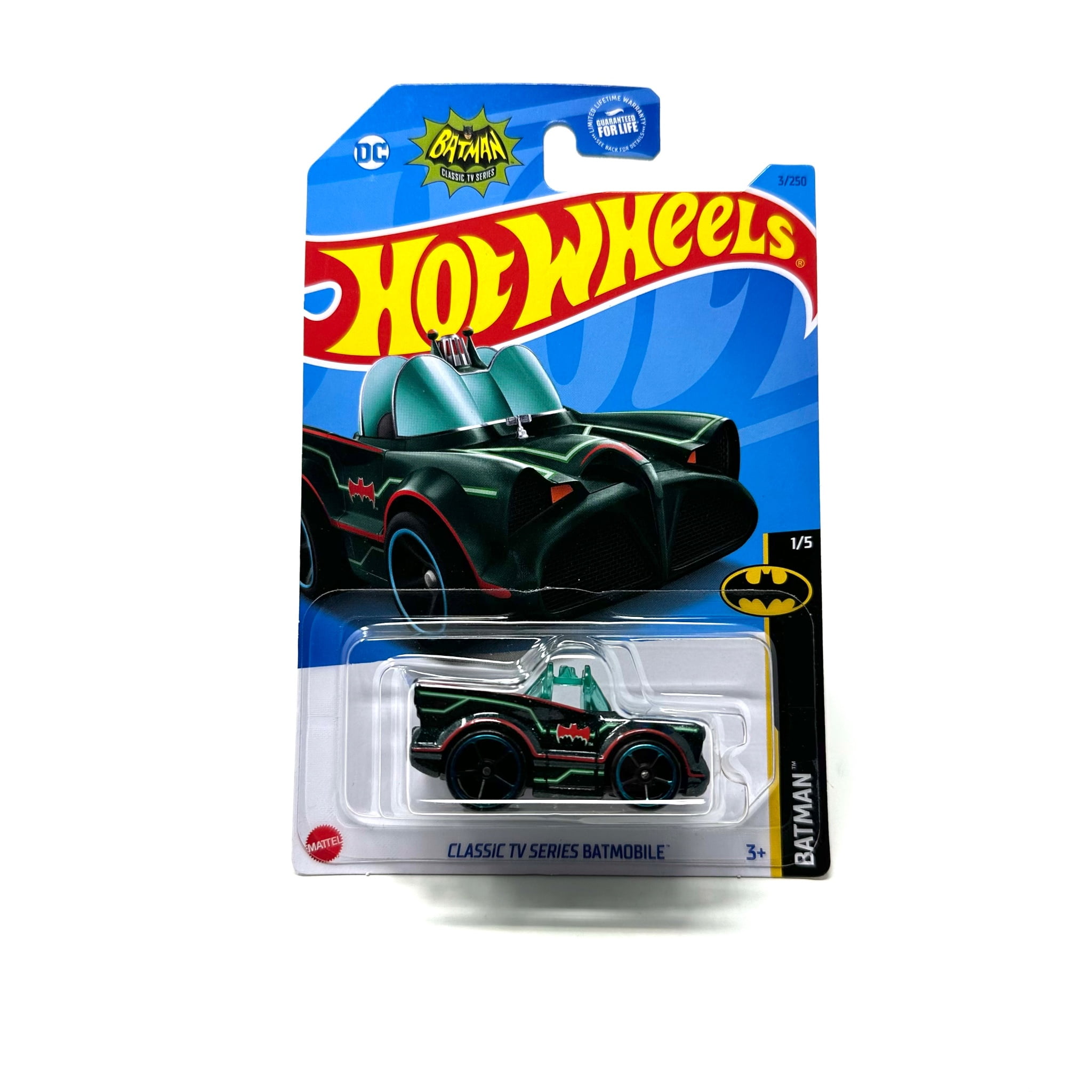 Hot Wheels Toys HOT WHEELS - TV SERIES BATMOBILE BATMAN 3/5 (CHROME ...
