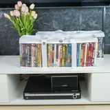 Made Easy Kit DVD Storage Bag Case - Clear PVC Organizer, Triple ...