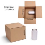 40 Packs 7x7x6 Shipping Boxes,Cardboard Boxes for Small Business ...