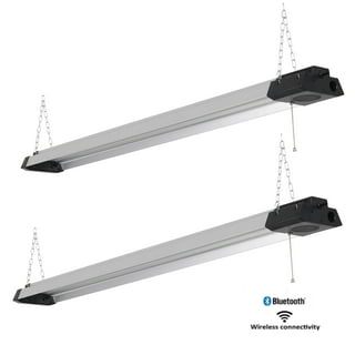 Hyper Tough 4 ft 5000 Lumen LED Shop Light, White, 2-Pack - Walmart.com