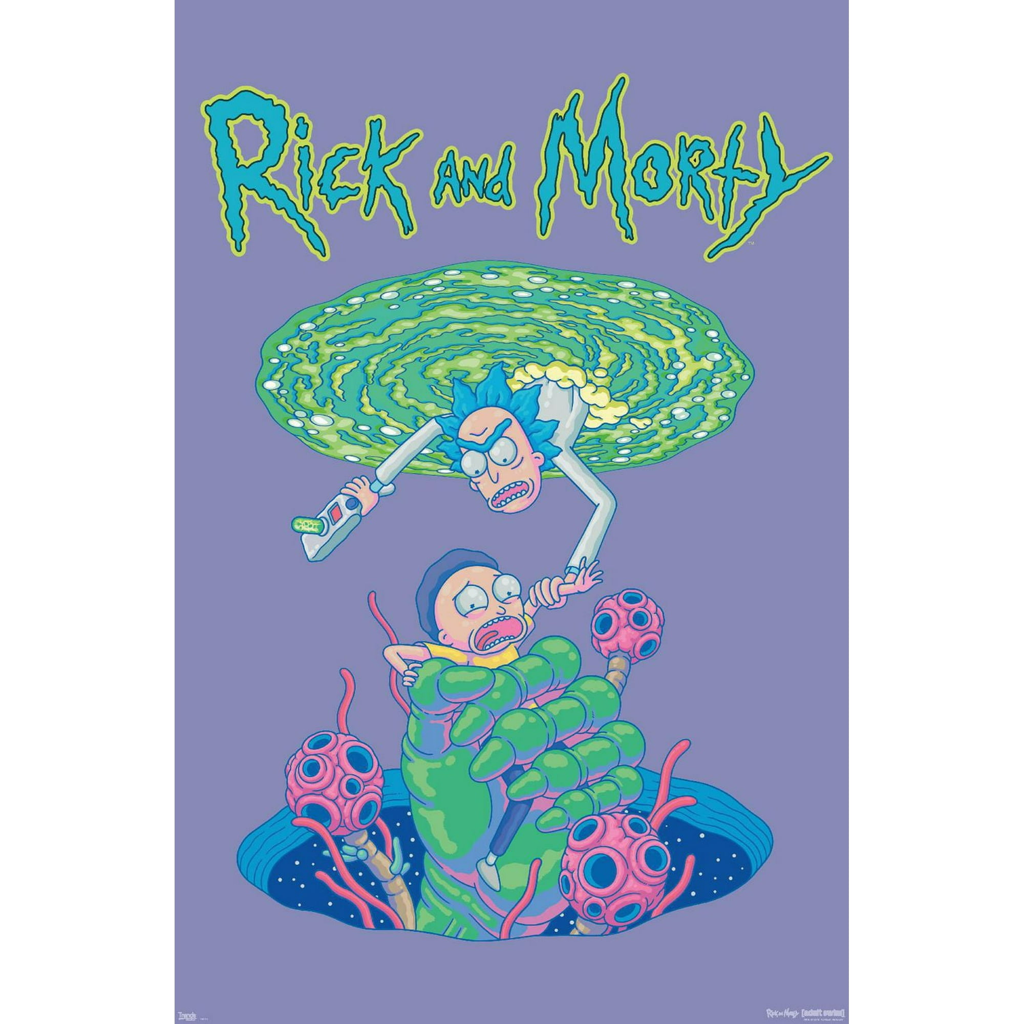 Click here for Trends International Rick And Morty - Portal Fall... prices