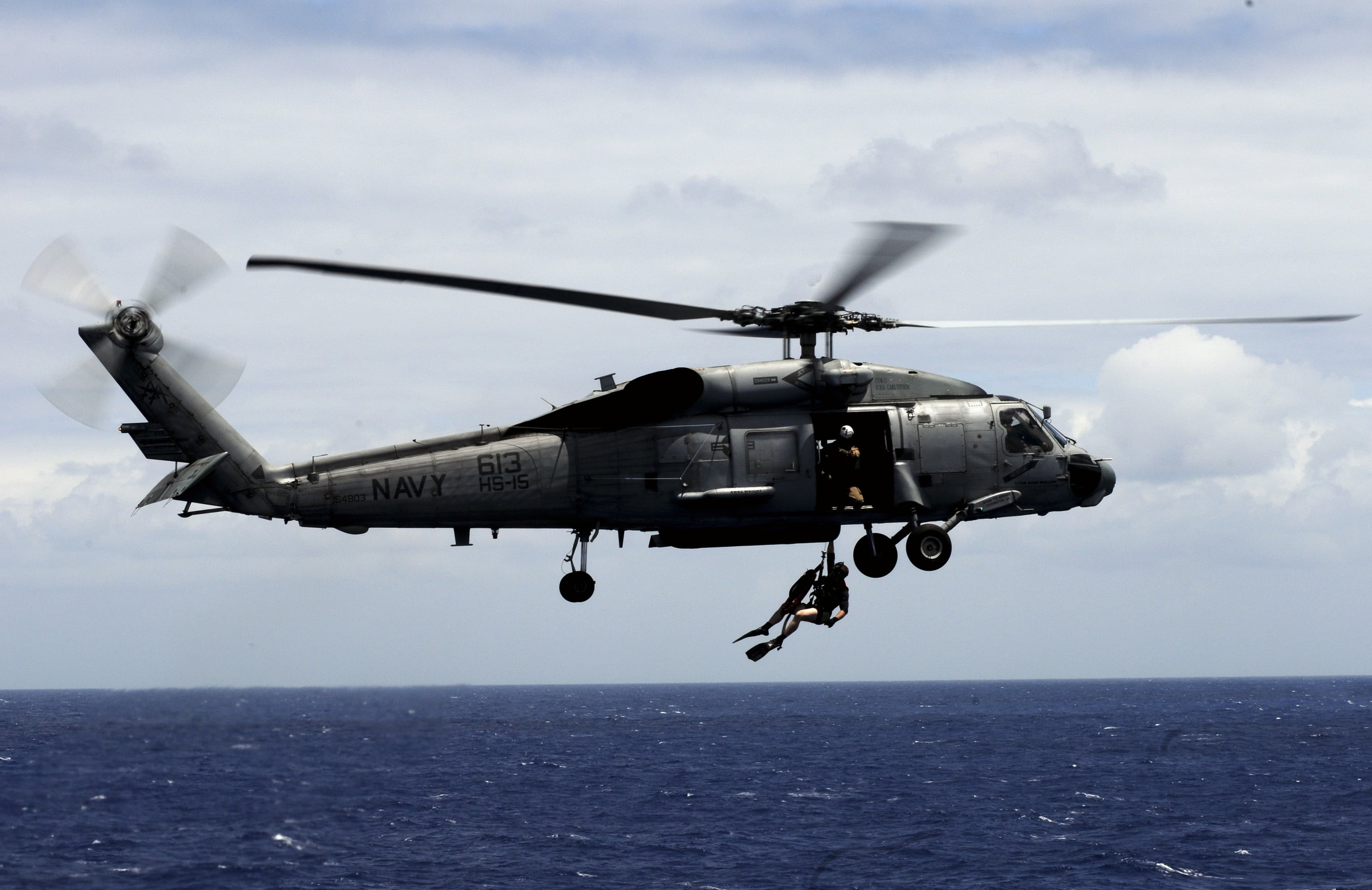 LAMINATED POSTER An SH-60F Sea Hawk helicopter assigned to Helicopter ... LAMINATED POSTER An SH-60F Sea Hawk helicopter assigned to Helicopter ...