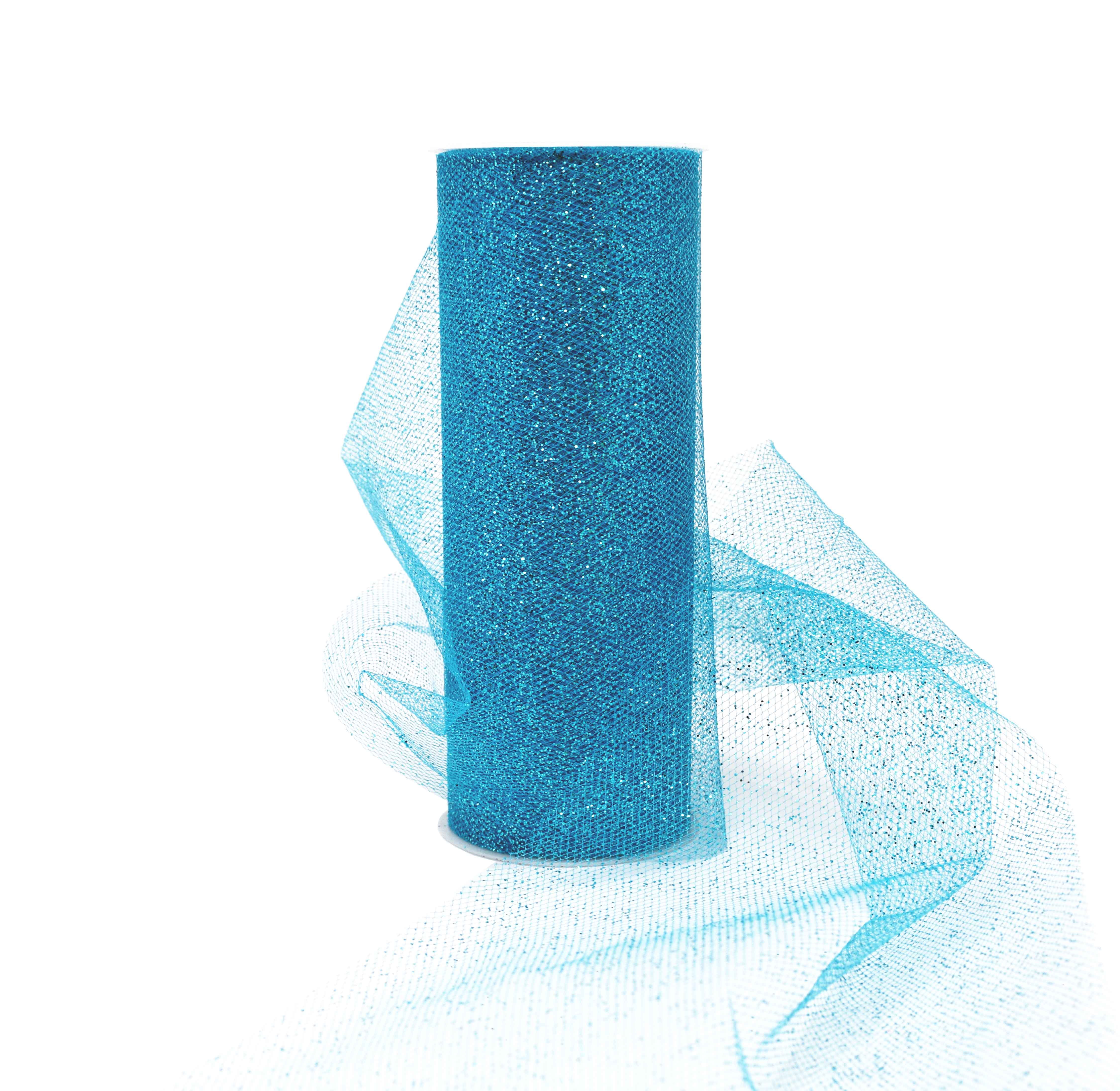 Craft And Party- (2 Packs) 6" x 10 Yards Wedding Confetti Glitter Tulle ...