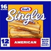 Great Value Singles American Pasteurized Prepared Cheese Product, 16 oz ...