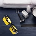 black frame yellow Night Vision sheet outdoor Cycling Sunglasses ...