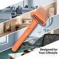 2-in-1 Hair Brush Cleaner Tool with Pick and Bristles, Portable Comb ...