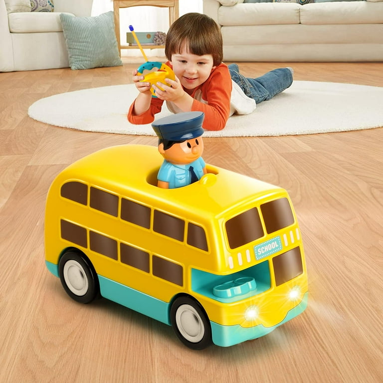 Cartoon Remote Control School Bus Car ,RC Radio Remote, 41% OFF