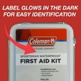 Coleman Sportsman Waterproof First Aid Kit with Antiseptic Wipes ...