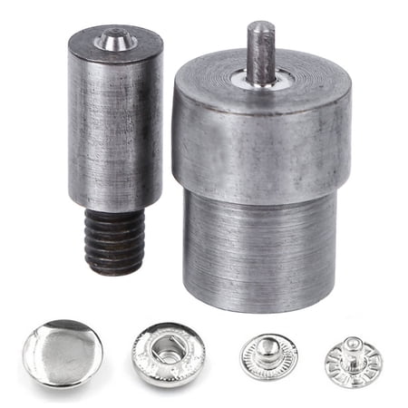 Snap Fastener Heavy Duty Press Button Die Set Eyelet Puncher Grommet ...