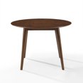 Crosley Furniture Landon Wood Round Dining Table in Mahogany - Walmart.com