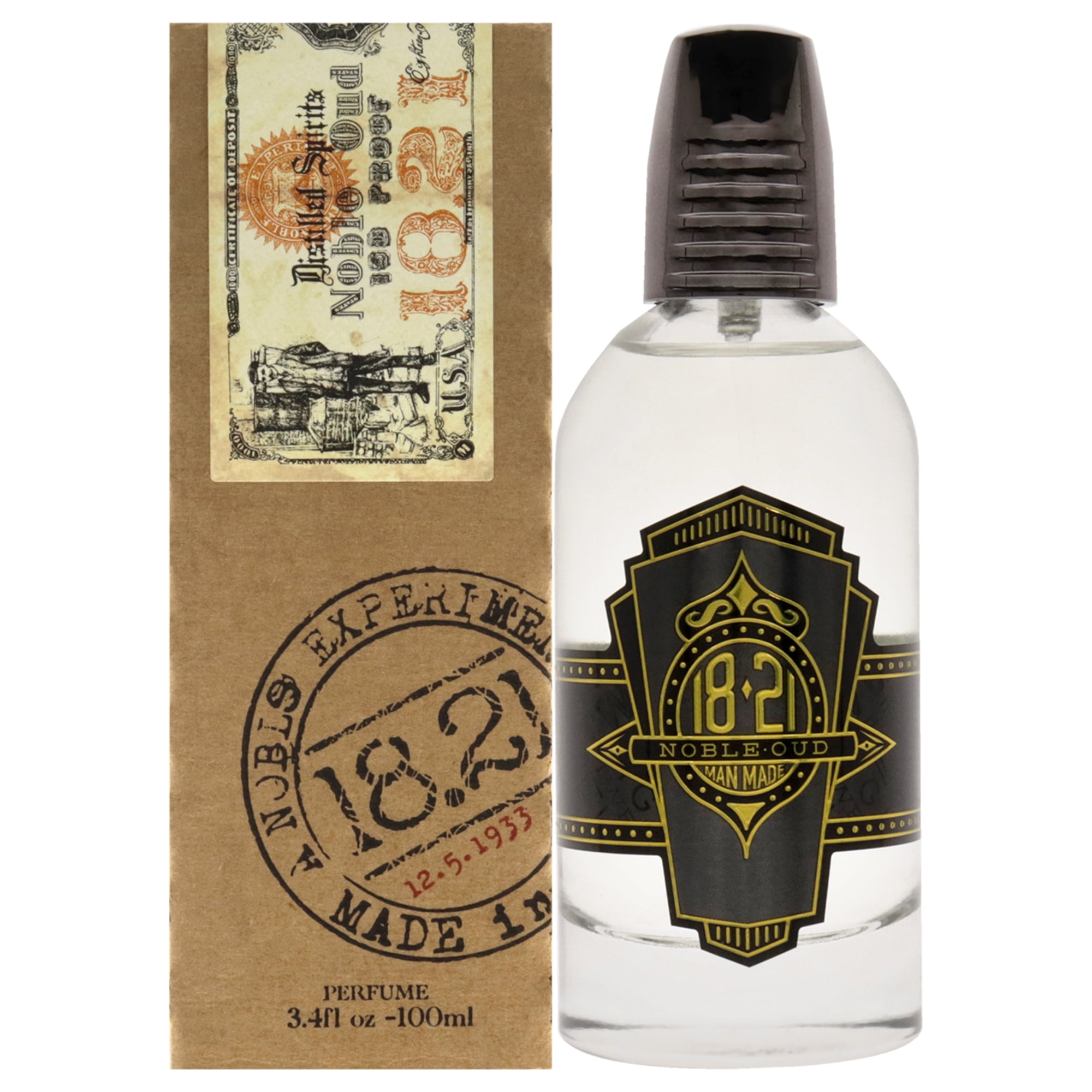18.21 Man Made Spirits - Noble Oud 3.4 oz Parfum Spray - Walmart.com