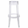 Modway Casper Clear Acrylic Modern Dining Bar Stool, Assembled, Non ...