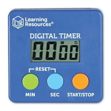 Learning Resources Kids Learning Timer & Student Clock, Visual Time Tracker 9" Multi LER6900 ...