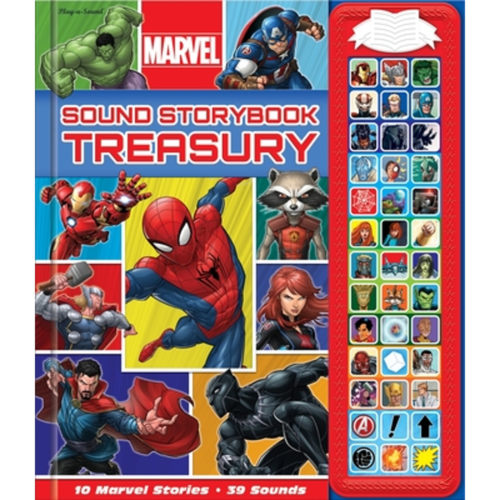 Pre-Owned Marvel: Sound Storybook Treasury (Hardcover) by Pi Kids ...