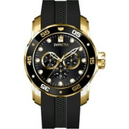 Invicta Men's Russian Diver 1088 Black Rubber Automatic Self Wind Dress ...