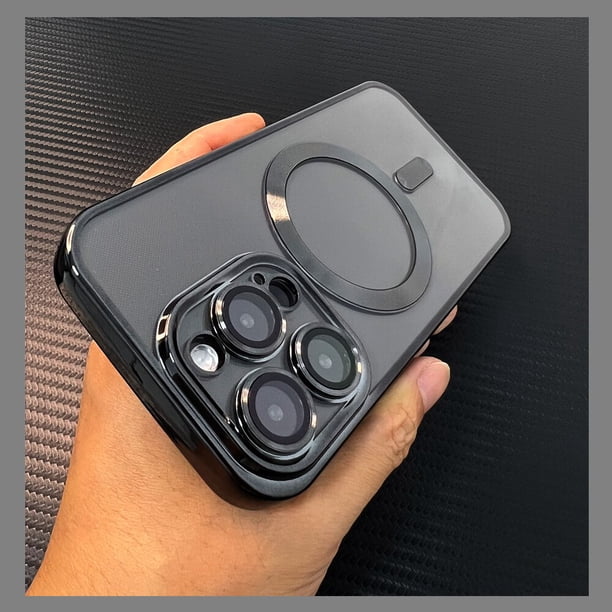Funda de silicona transparente con filtro de polvo para altavoz Magsafe ...