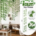Artificial Ivy Garland Greenery Faux Plants Leaf Garland Fake Vines for ...