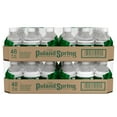 POLAND SPRING Brand Natural Spring Water, 8-ounce Mini Plastic Bottles ...