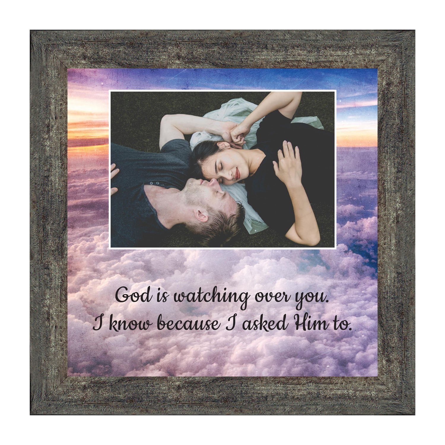 God is Watching Over, Religious Decorations for Home, I Asked God ...