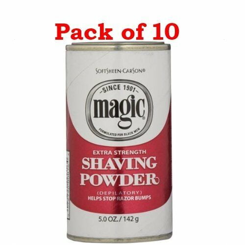 Magic Extra Strength Shaving Powder Helps Stop Razor Bumps, 5oz, 10 ...