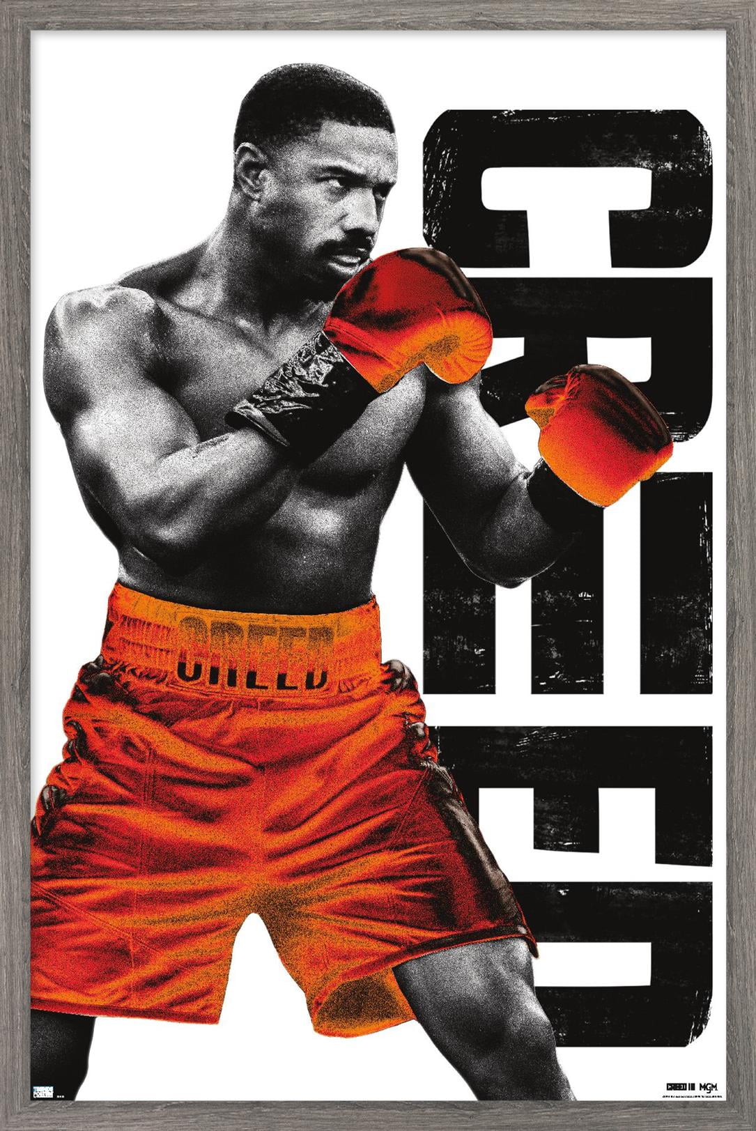 Creed III - Adonis Black and White Wall Poster, 14.725" x 22.375 ...