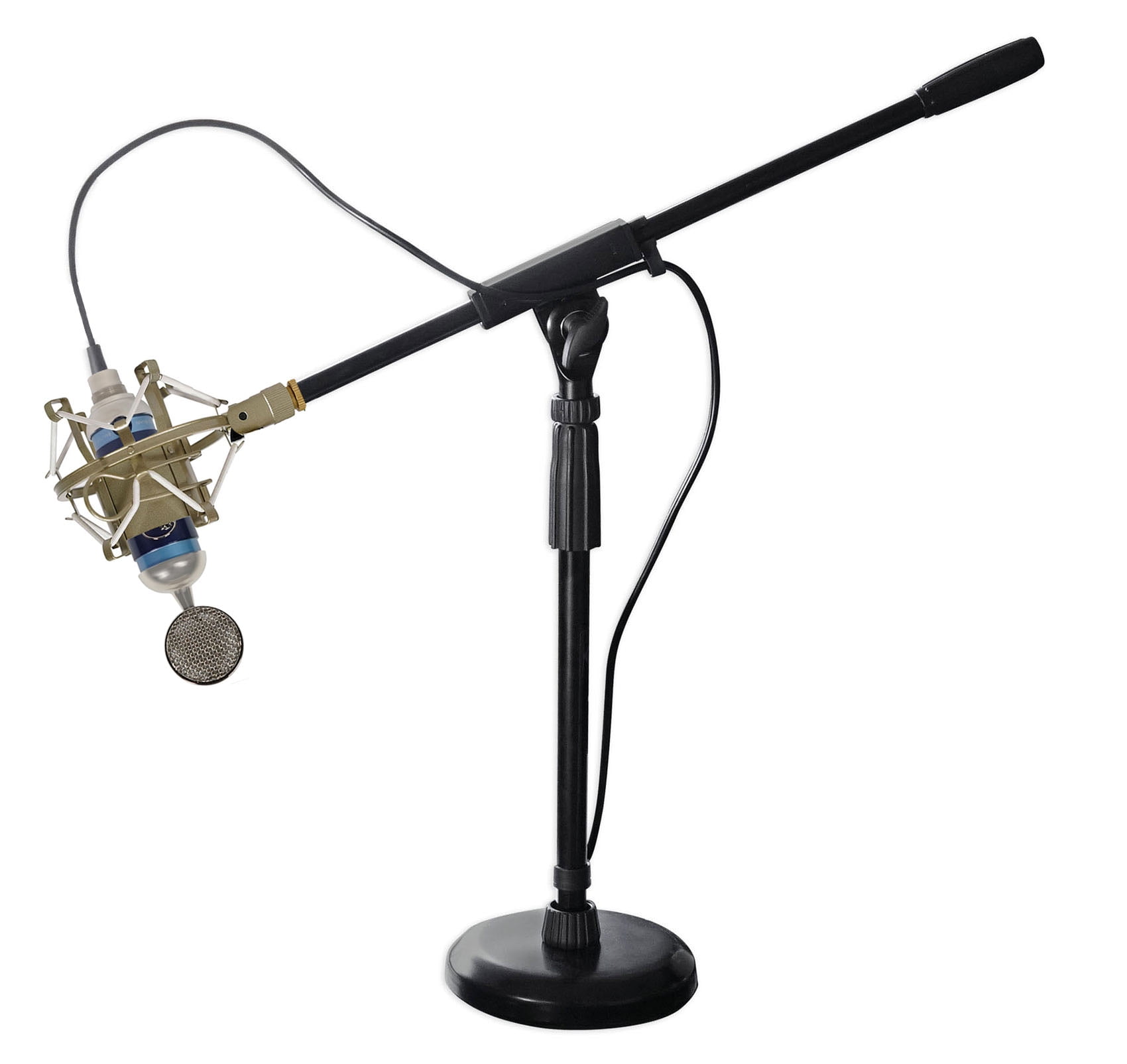 Blue Spark Digital Lightning USB Condenser Recording Microphone+Boom ...