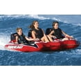 Airhead Viper 3 Triple Rider Cockpit Inflatable Towable Lake Water Tube ...