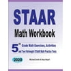 STAAR Math Workbook: 7th Grade Math Exercises, Activities, and Two Full ...