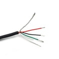Shielded 4 Conductor Pickup Wire 24AWG Tin Copper PVC Cable for Guitar ...