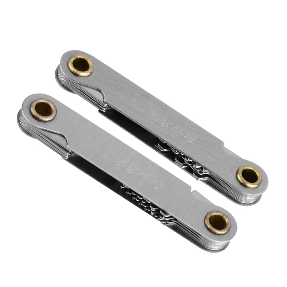 Lightweight Compact Screw Gauge Pack Of 2 Pitch Gauge Thread Gauge Thread Measuring Gauge lightweight-compact-screw-gauge-pack-of-2-pitch-gauge-thread-gauge-thread-measuring-gauge