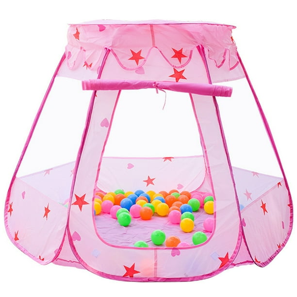 Kids Play Tent Creative Foldable Funny Ball Tent Ball Pit Princess Tent ...