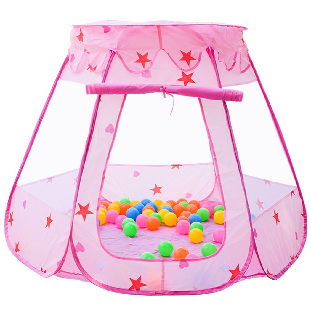 Nobrand Kids Play Tent Creative Foldable Funny Ball Tent Ball Pit Princess Tent Toy
