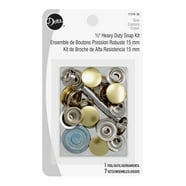 Dritz Heavy Duty Snaps Size 24 Gunmetal 7pc - Walmart.com