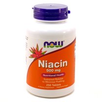 Niacin 500 mg 1000 Tabs for Healthy Lipid Balance & Energy - Walmart.com