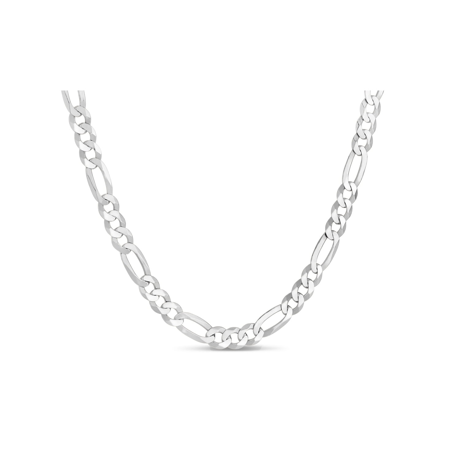 Forever New - Sterling Silver Figaro 140 Gauge Chain Necklace 24 Inches ...
