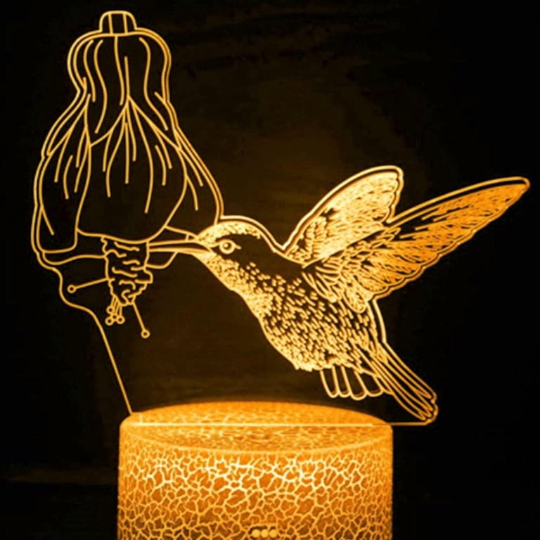 Optical Illusion Lamp 3D Optical Illusion Night Light 3D Middle Finger ...