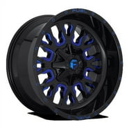 Fuel 1PC Aluminum Rim D712 RAGE 20X10in Gloss Black Red Tinted Clear ...