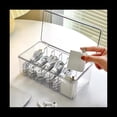 Plastic Cord Storage Box with Lid, Cable Organizers Case for Home ...