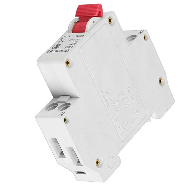 Mini Circuit Breaker,1 Pole 230V Miniature Pole V Miniature Circuit ...