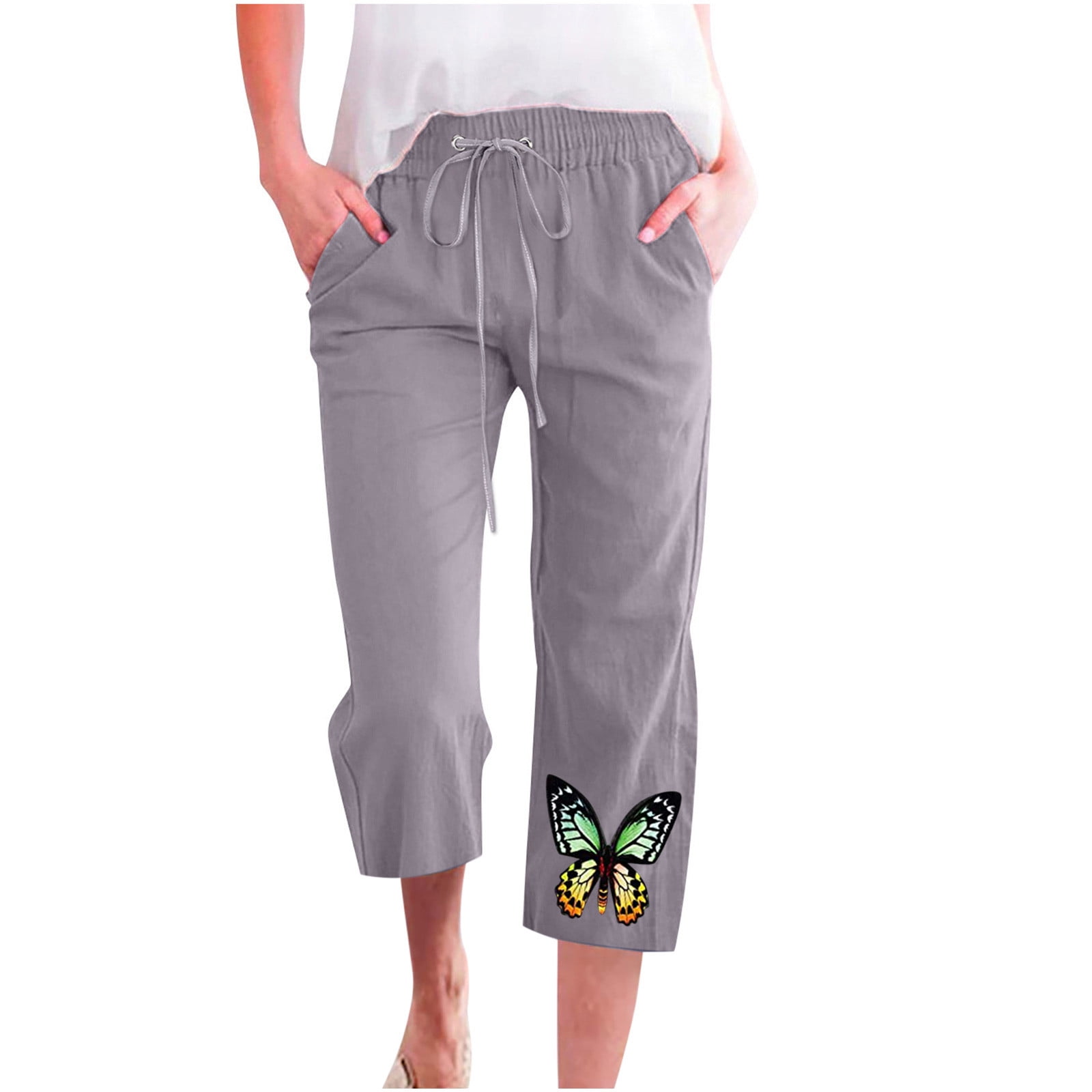 Summer Savings Clearance 2023 Pbnbp Capris For Women Dressy Plus Size